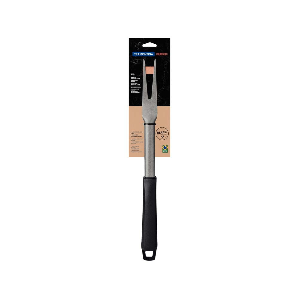 Tenedor Trinchante Tramontina Churrasco Black Con Lamina En Acero ...