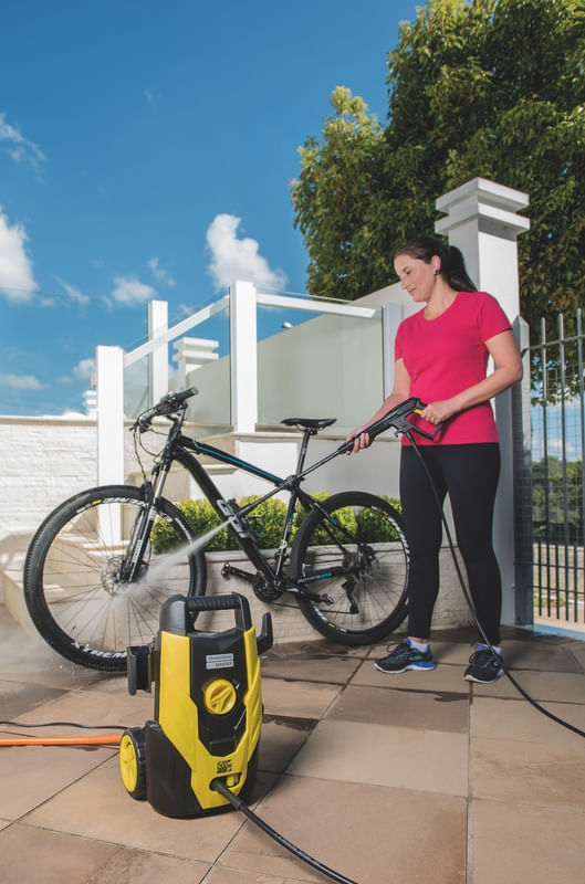 Hidrolavadora De Alta Presión Tramontina Master 1200 W Con Manguera De Alta Presión De 3 M ...