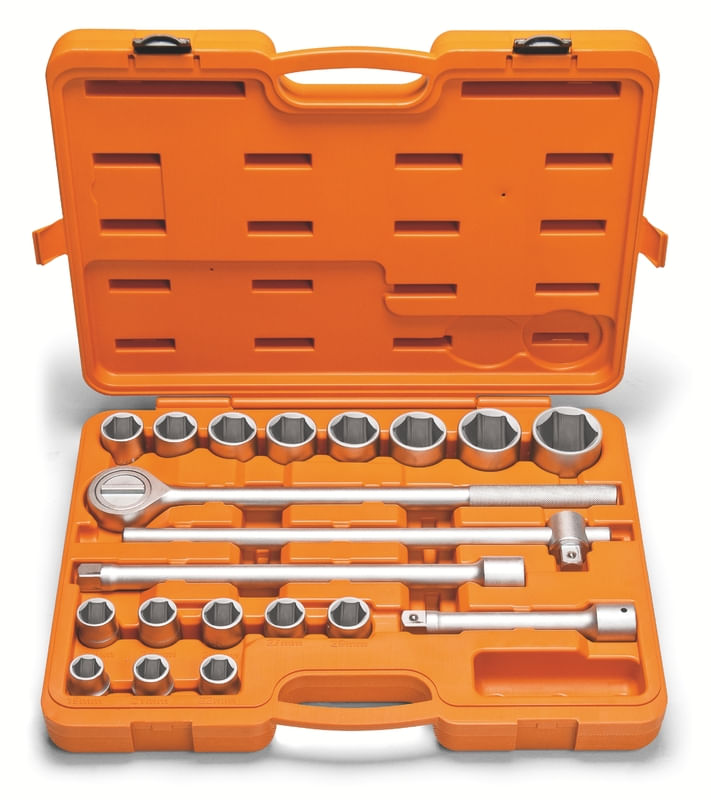 Maletín Con Dados Hexagonales Y Accesorios 3/4" 20 Piezas - Milímetros ...