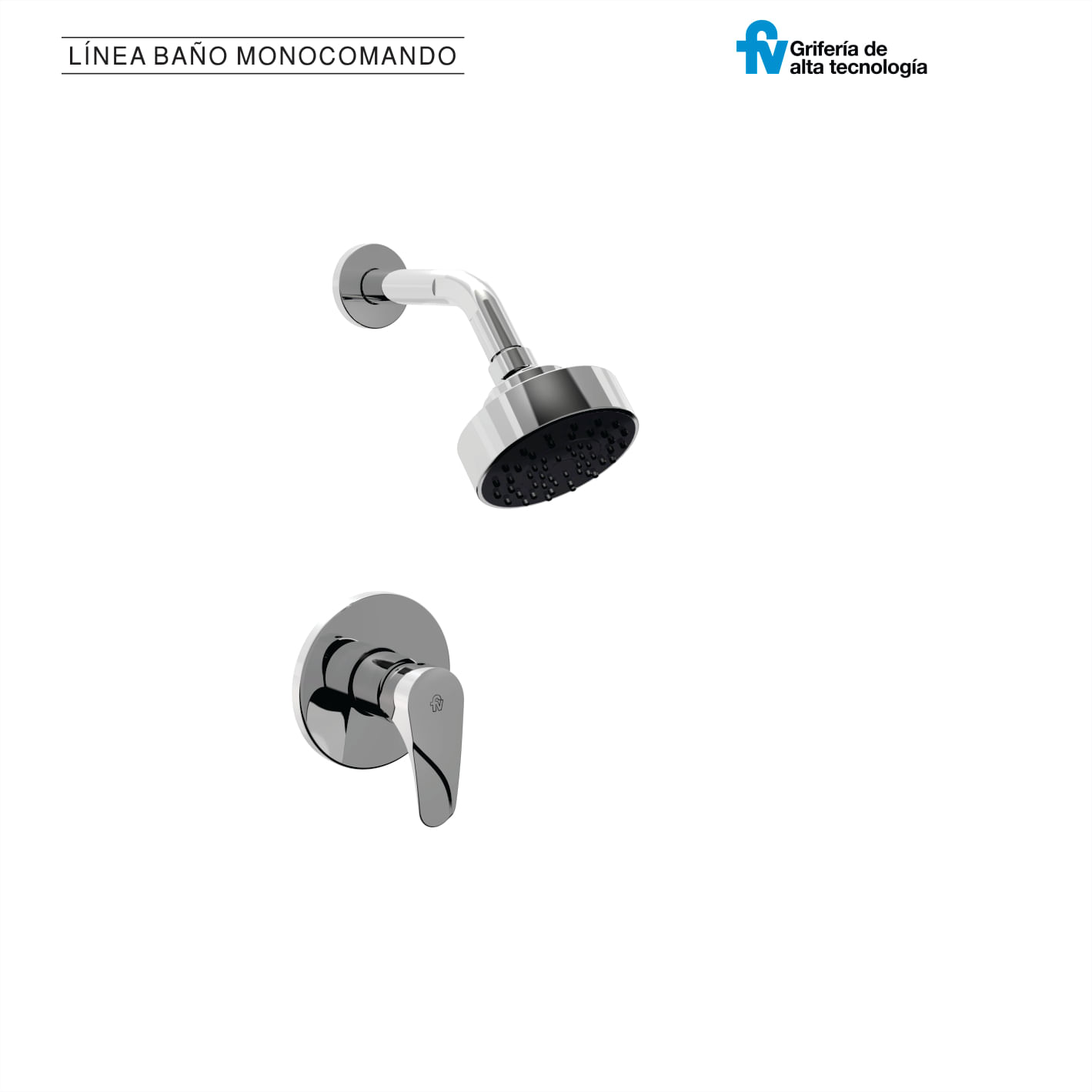MONOCOMANDO PARA DUCHA IGUAZU - Atlantic Herramientas