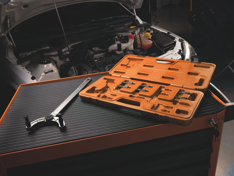 Herramienta Auto Ajustable Para Trabar Poleas De Distribución ...